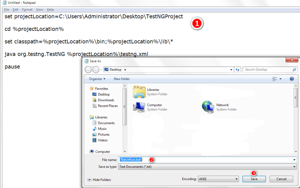 How To Run TestNG Using Command Prompt | Software Testing Material