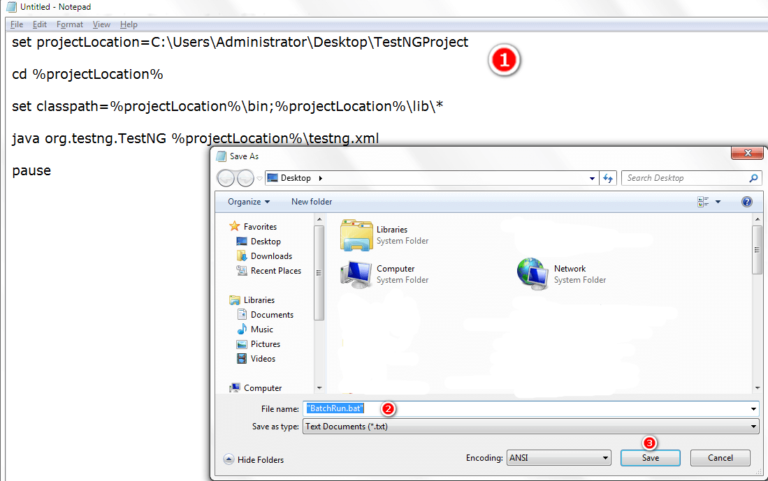 How To Run TestNG Using Command Prompt | Software Testing Material