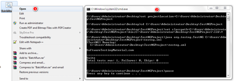 How To Run TestNG Using Command Prompt | Software Testing Material