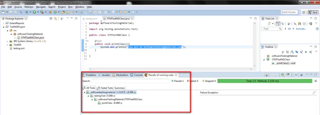How To Create Testng Xml File And Execute Testngxml File