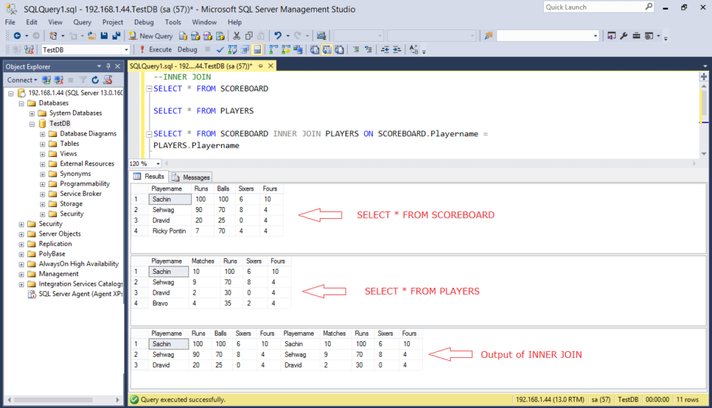 SQL Joins - Left, Right, Inner And Full Outer Join - SQL Tutorial