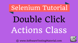Keyboard And Mouse Events Using Selenium Actions Class