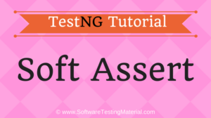 Testng Asserts - How To Use Assertions In TestNG