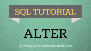 SQL Data Types - SQL Tutorial | Software Testing Material