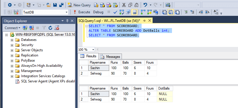 SQL Alter SQL TUTORIAL Software Testing Material