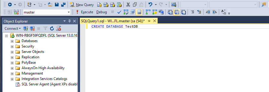 Sql Create Database Sql Tutorial Software Testing Material