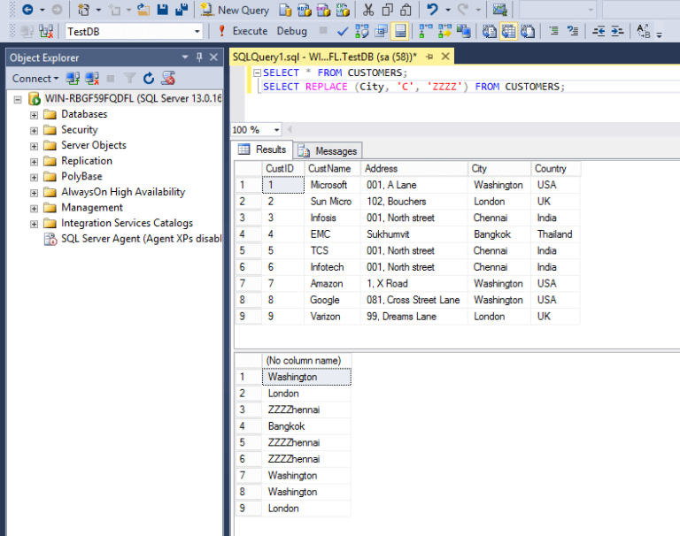 SQL String Functions - SQL Tutorial | Software Testing Material