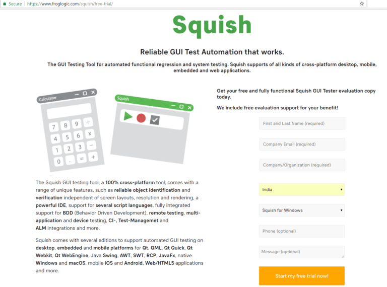 Froglogic Squish GUI Automation Tool | Review | Software Testing Material