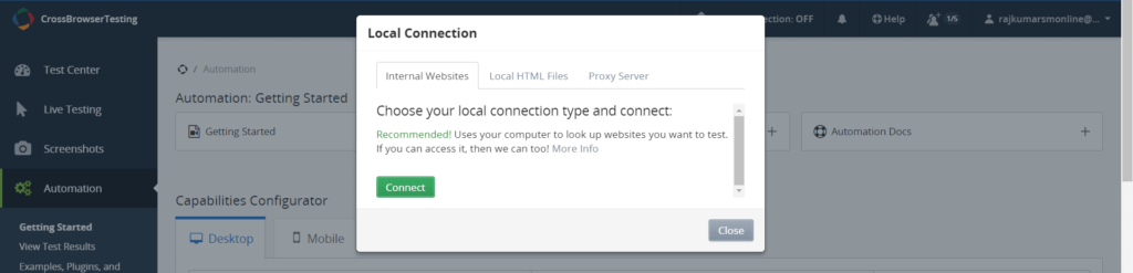 Crossbrowsertesting Tool Hands On Review