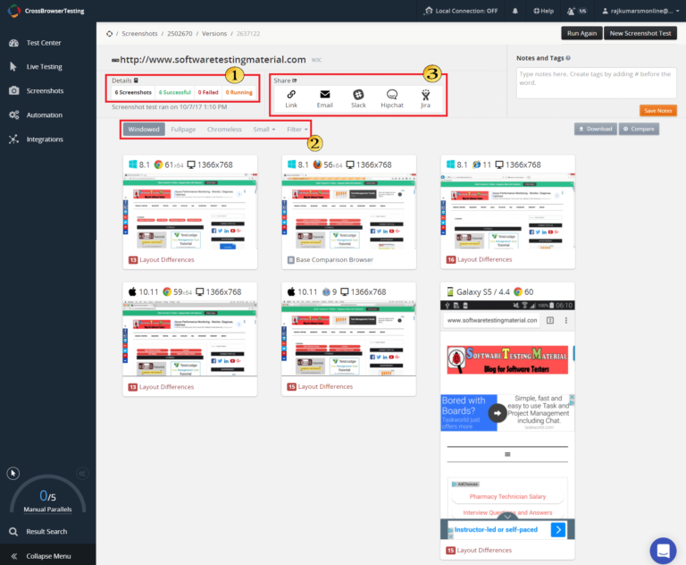 CrossBrowserTesting Tool Hands-on Review