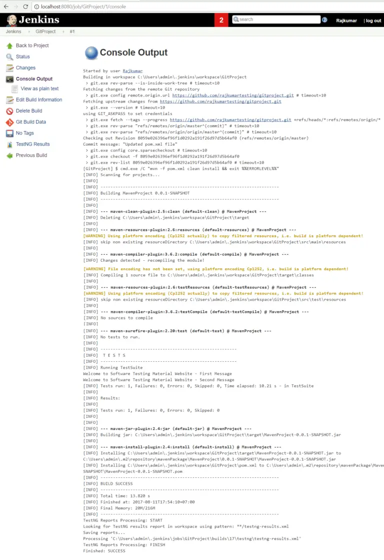 Selenium Continuous Integration With Jenkins Software Testing Material