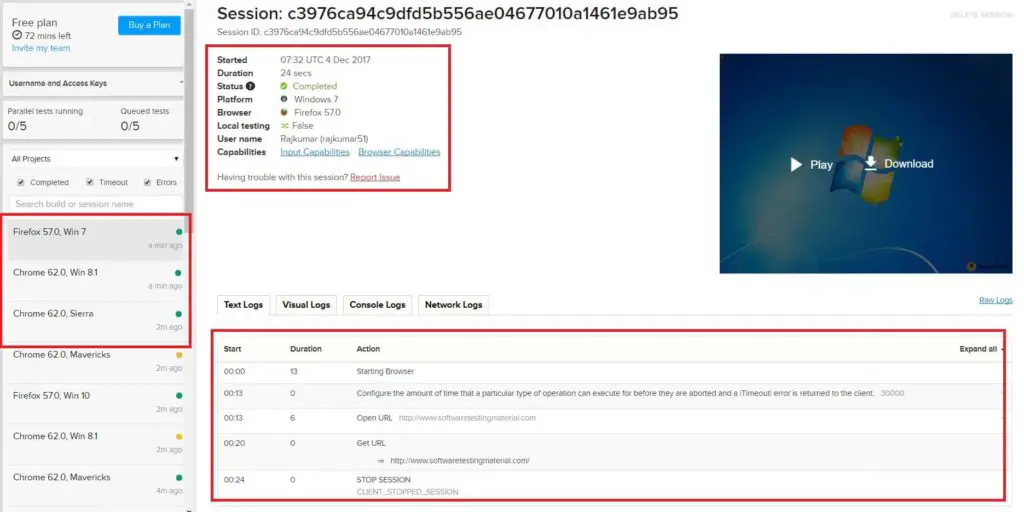 How To Run Selenium Tests On Browserstack Software Testing Material