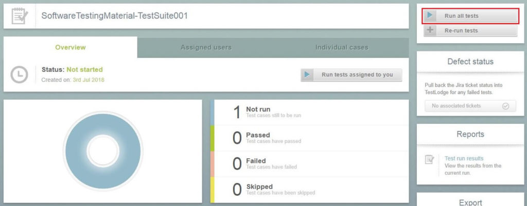 Testlodge Test Case Management Tool Integration With Jira