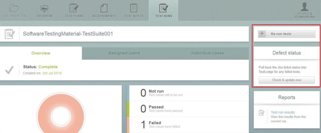Testlodge Test Case Management Tool Integration With Jira