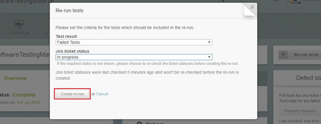 Testlodge Test Case Management Tool Integration With Jira