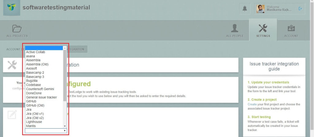 Testlodge Test Case Management Tool Integration With Jira