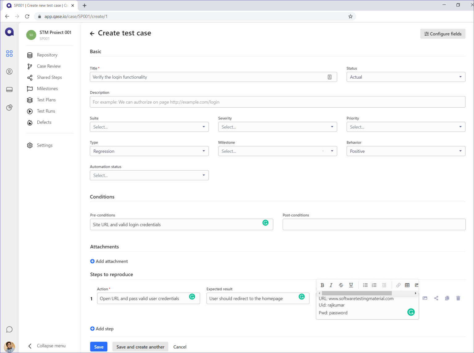 Qase Test Case Management Tool Review Tutorial 2025