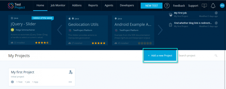 TestProject Test Automation Tool Review by Software Testing Material