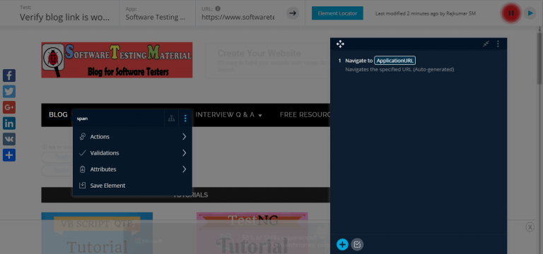 TestProject Test Automation Tool Review by Software Testing Material