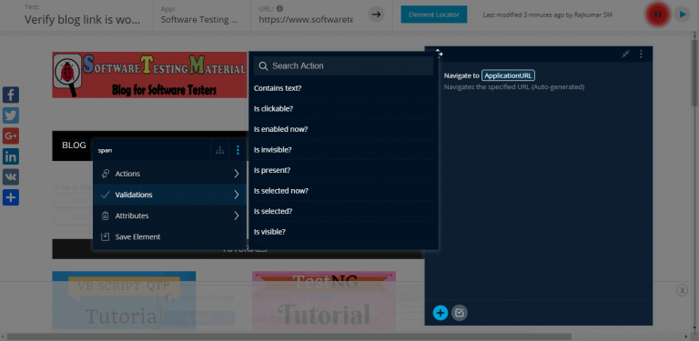 TestProject Test Automation Tool Review by Software Testing Material