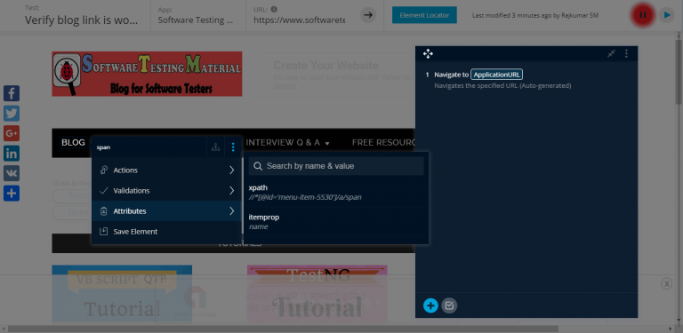 TestProject Test Automation Tool Review by Software Testing Material