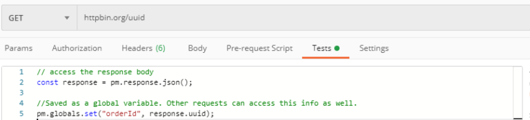 Extracting Data From Responses and Chaining Requests