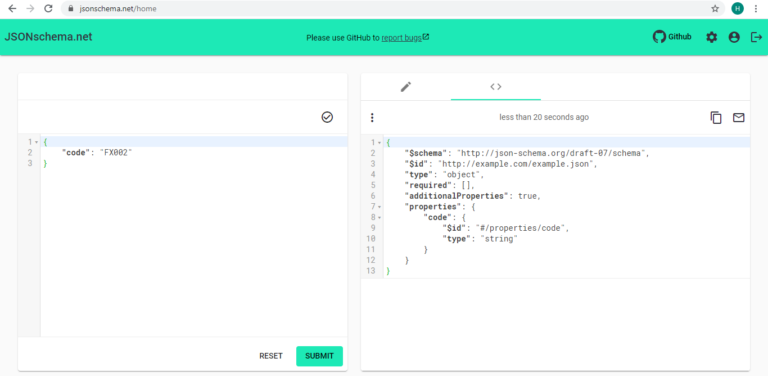 JSON Schema Validation in Postman