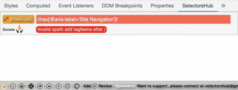 Selectorshub Tutorial The Smart Editor For Xpaths And Css Selectors