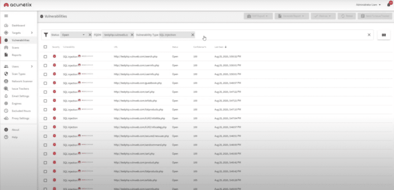 Acunetix Web Application Security Scanner Review