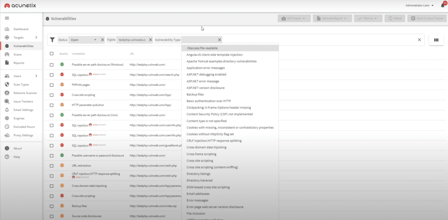Acunetix Web Application Security Scanner Review