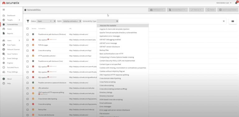 Acunetix Web Application Security Scanner Review